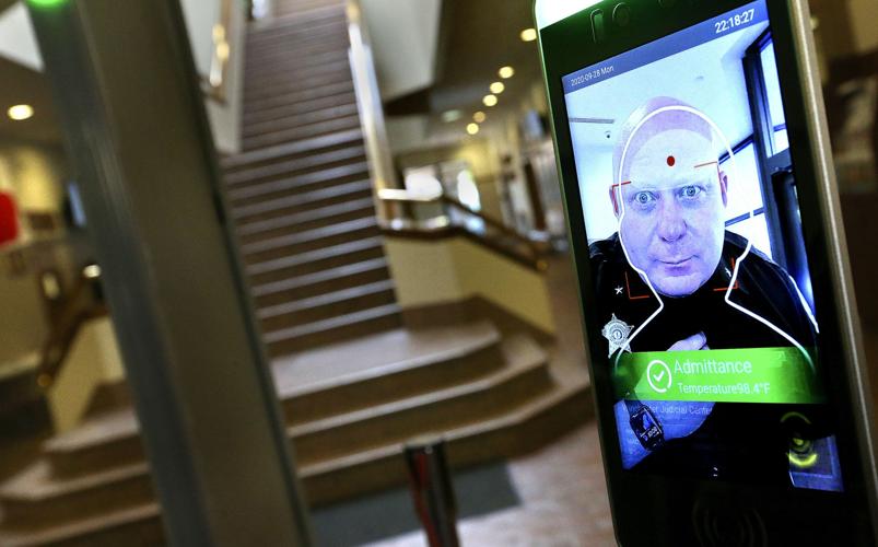 Thermal scanners installed at courthouse as COVID-19 precaution ...