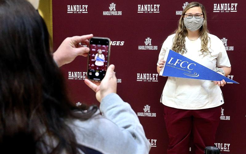 Handley seniors celebrate their post-graduation plans on 'decision day ...