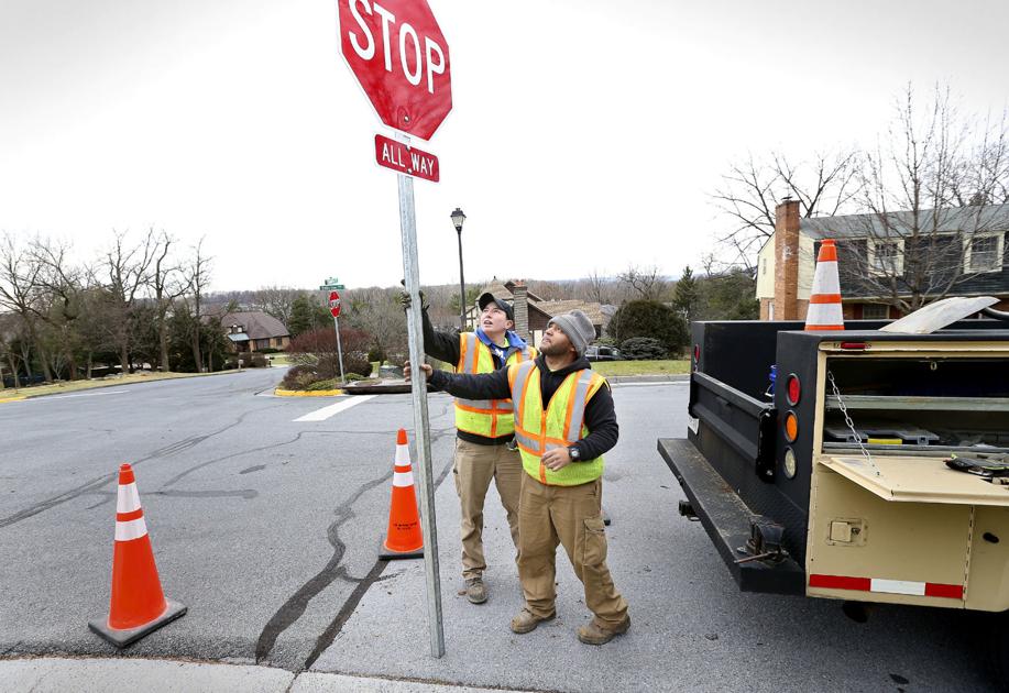New stop sign installed | News | winchesterstar.com