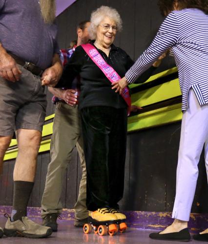 Skating into her 96th year: Winchester woman celebrates birthday at ...
