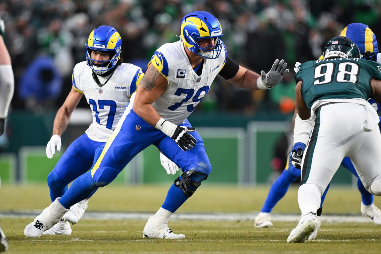 Rams RT Rob Havenstein is back in practice after a 2-month injury ...