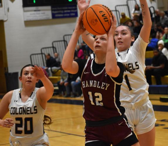 Handley girls complete perfect regular season with win over James Wood ...