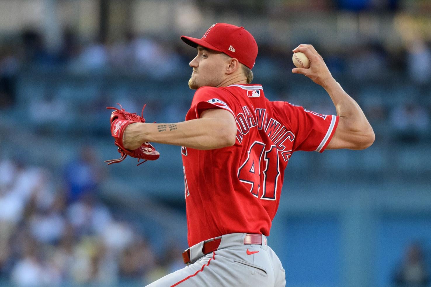 Angels place Jack Kochanowicz on the 15-day IL with right elbow ...