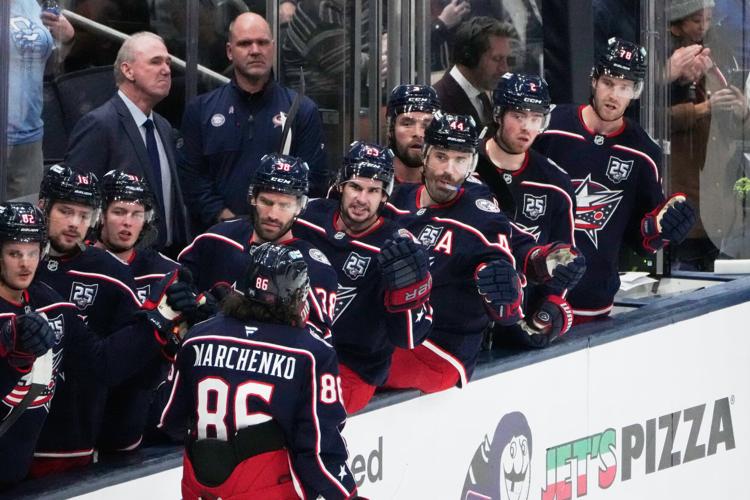 Blue Jackets beat skidding Canucks 4-1 behind Marchenko and Johnson ...
