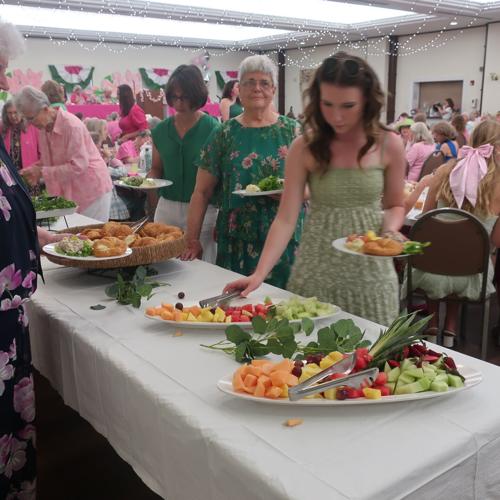 NBC 4 meteorologist Amelia Draper shines Ladies' Horticultural Luncheon ...