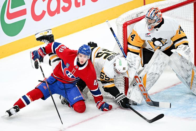 Jacob Fowler has 1st NHL shutout, Canadiens send Penguins to 8th ...