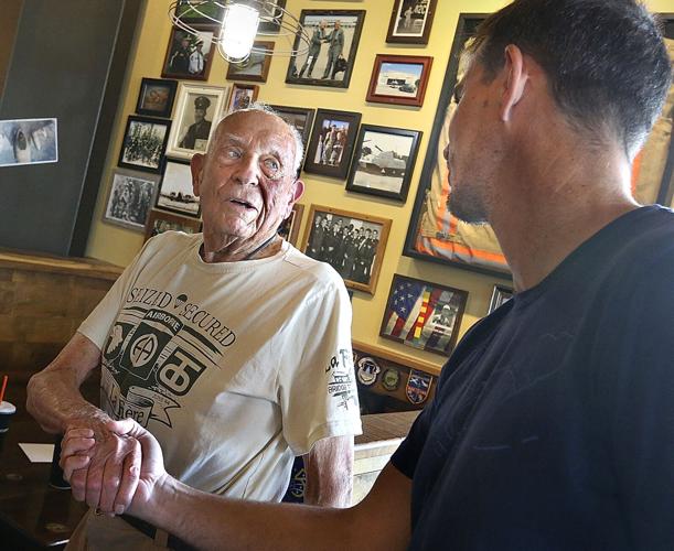 WWII vet Einstein celebrated as he becomes a centenarian | Winchester ...