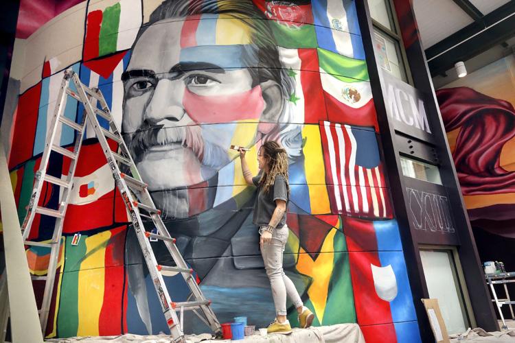 New mural comes to life at Handley High School | Winchester Star ...
