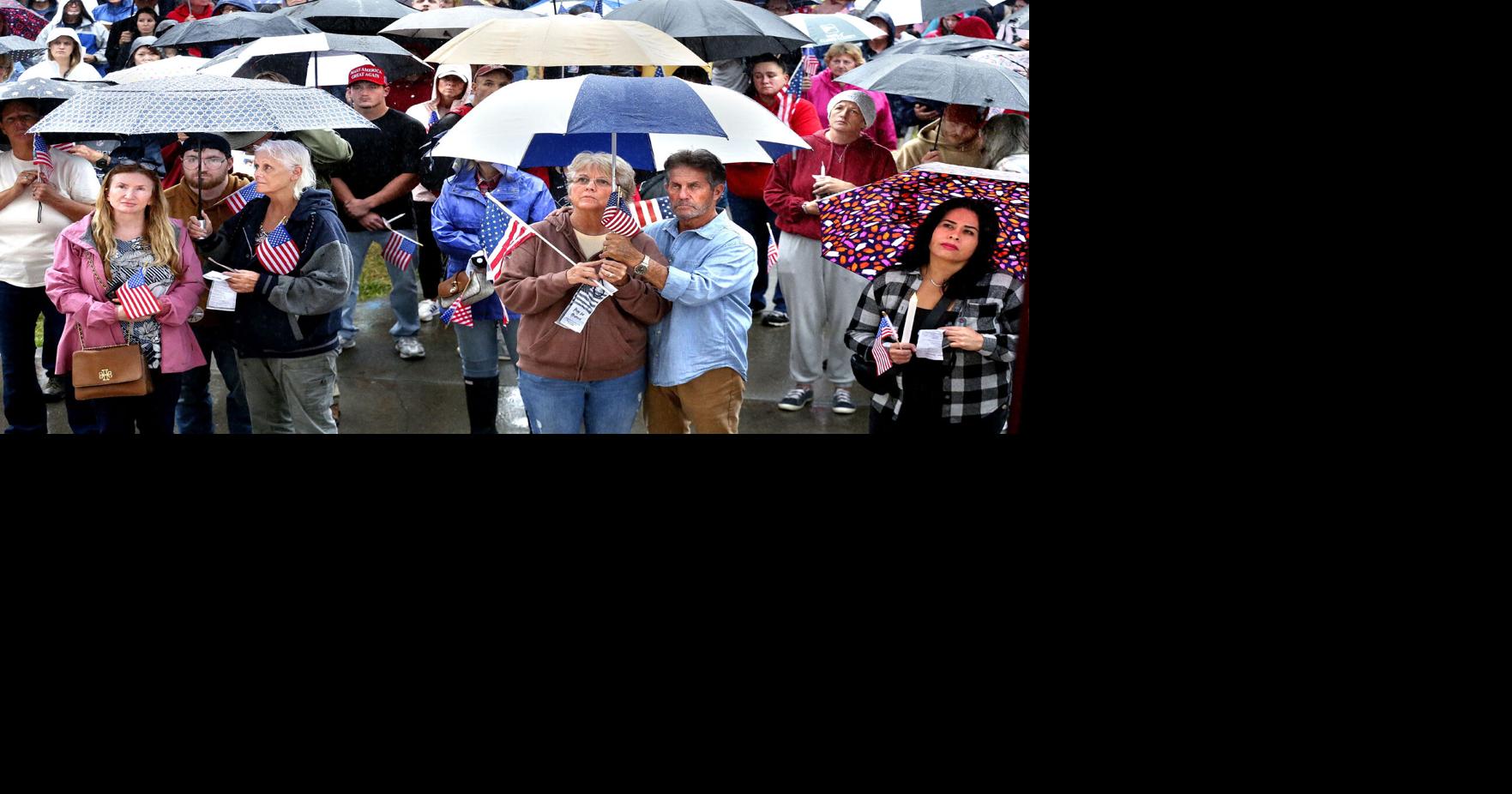 Vigil in Winchester for Charlie Kirk draws hundreds | Winchester Star ...