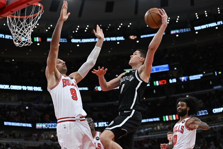 Bulls beat Nets 124-102 to split home-and-home set | Associated Press ...