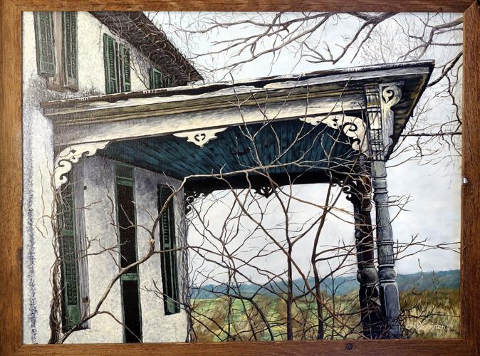 Stephens City artist's paintings have distinctive theme: abandoned ...