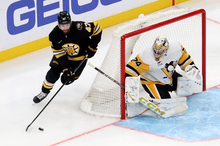 Joonas Korpisalo stops 27 shots in Bruins' 1st shutout of the season; 1 ...