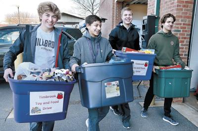 Donations pour in for Timbrook food drive | Winchester | winchesterstar.com