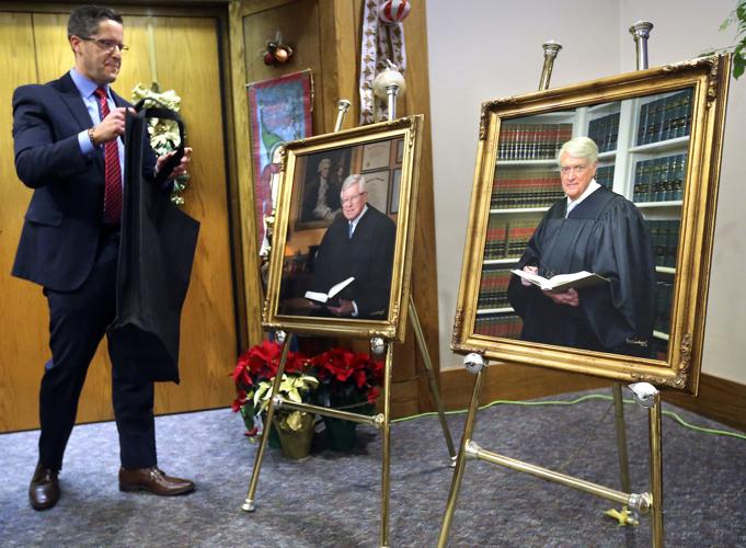 Portraits of retired and retiring judges unveiled | Winchester Star ...