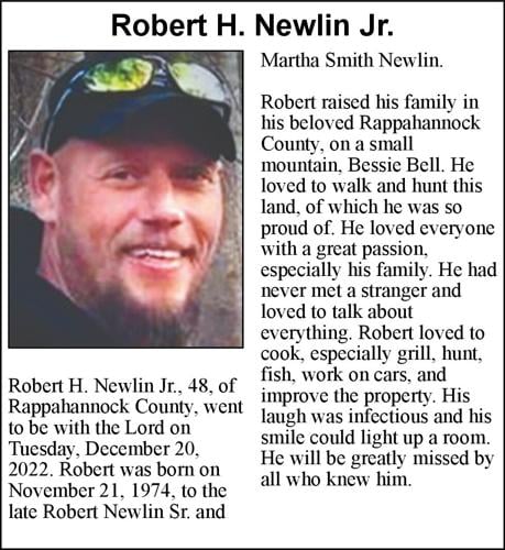 Robert H. Newlin Jr. | Obituaries | winchesterstar.com
