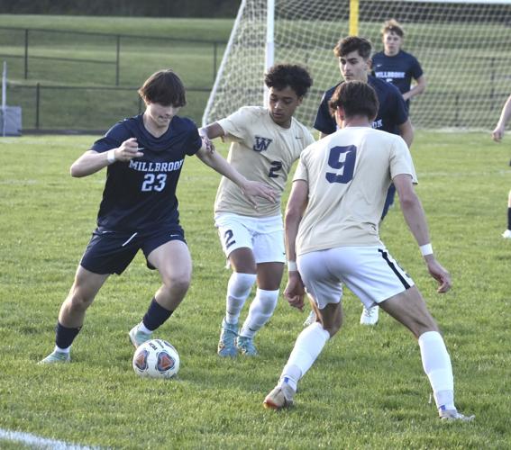 Another Demus PK goal sparks Pioneer boys past Wood | Winchester Star ...