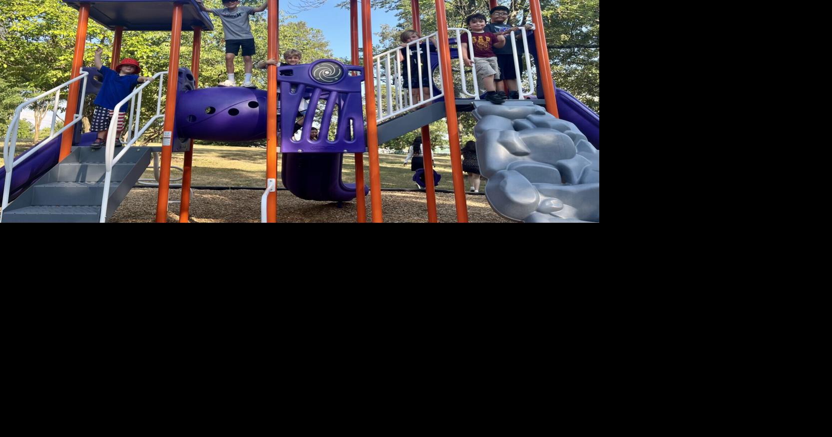 Rotary Club donates new Jim Barnett Park playground to city ...