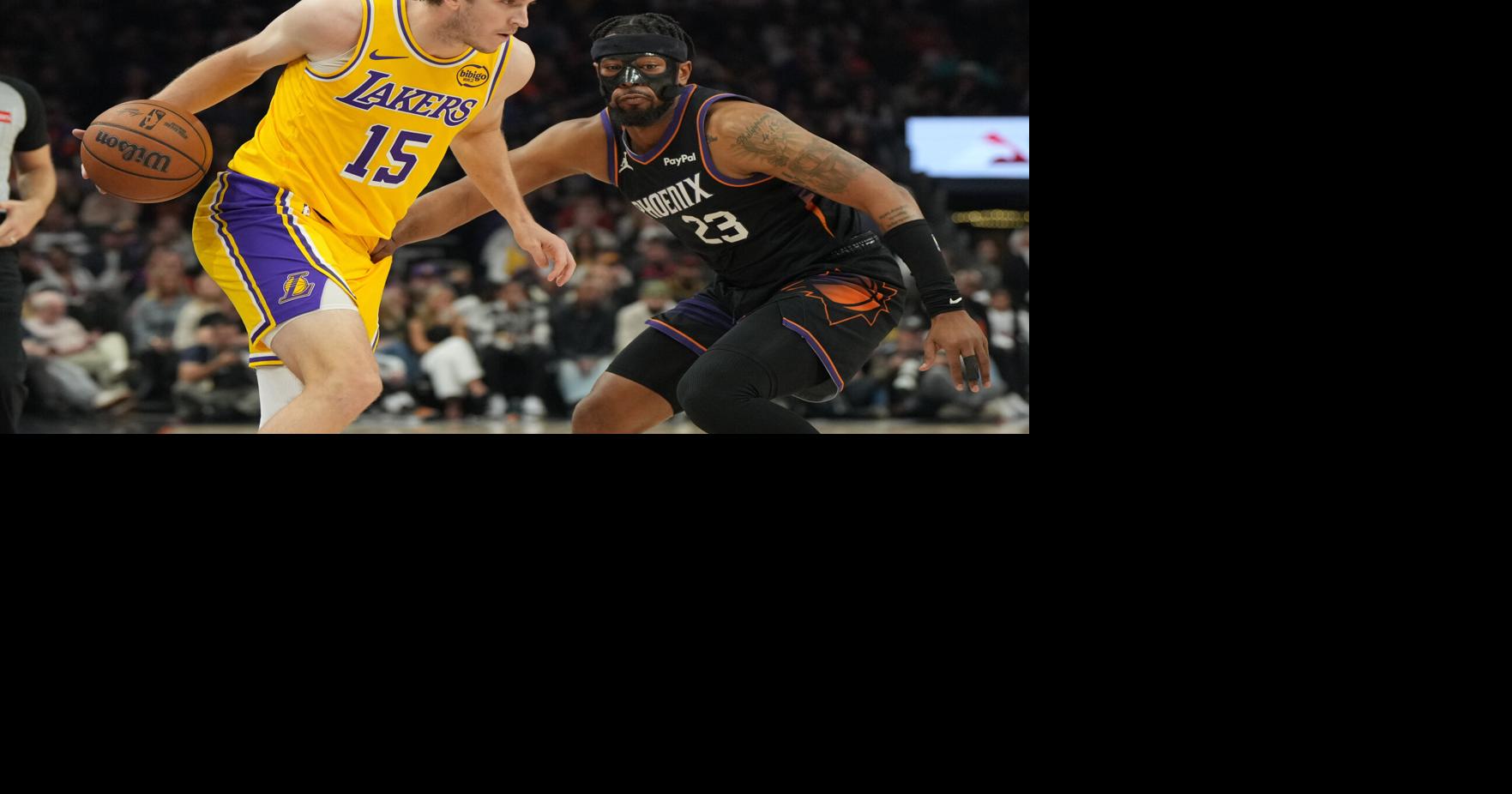 Lakers' Austin Reaves could miss at least a month with a strained left ...