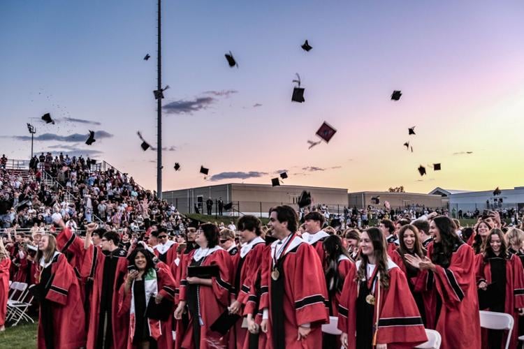 Memories abound and changes await as Sherando High School seniors cross ...