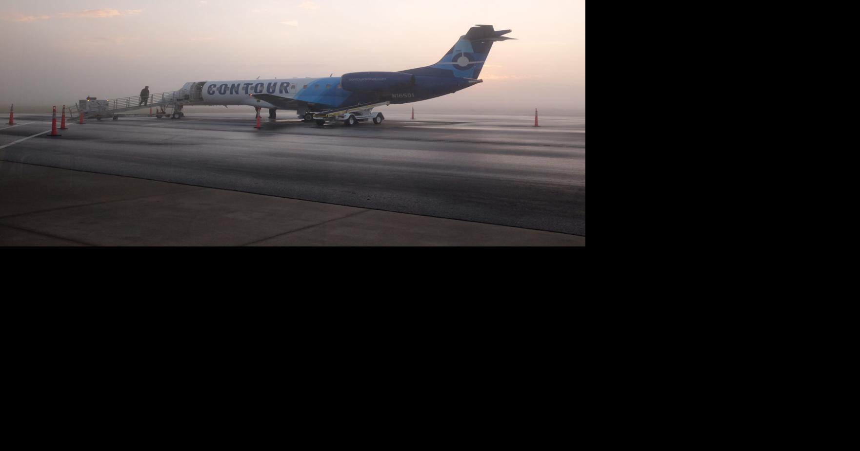 Contour Airlines has inaugural flight from Shenandoah Valley Regional ...