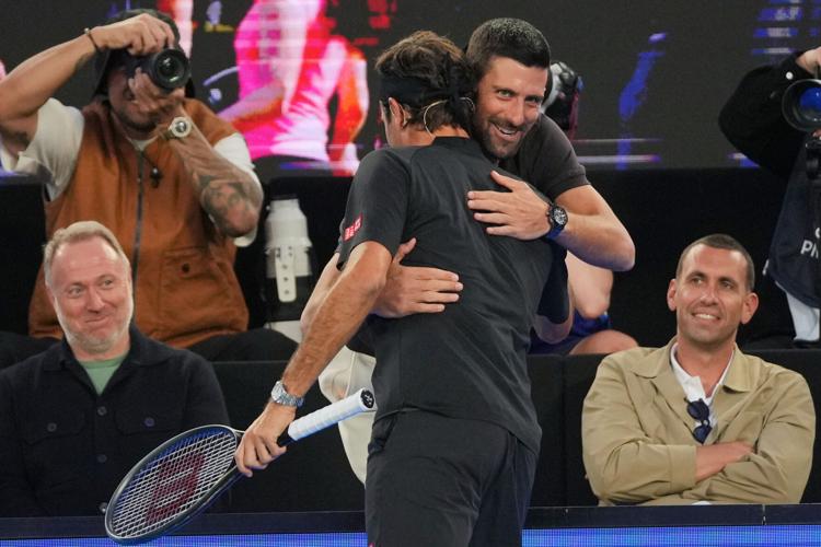 Roger Federer steals the show at Australian Open's first formal opening ...