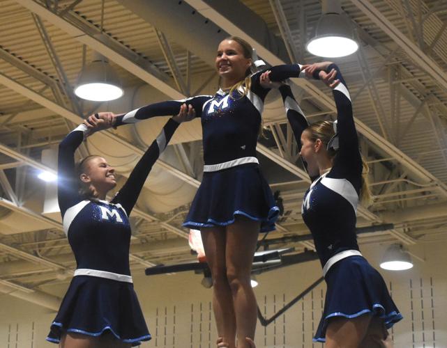 James Wood earns first state cheer berth since 2018 with second-place ...