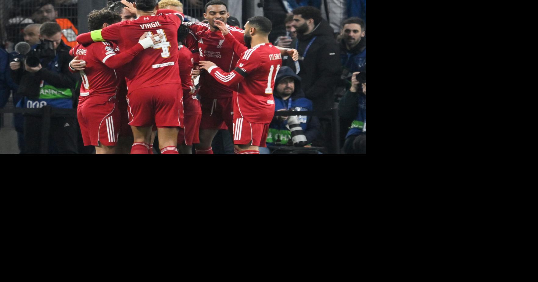 Liverpool's Szoboszlai scores with trick free kick under Marseille's ...