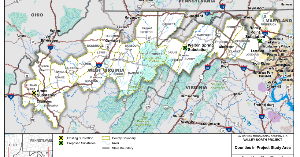 Proposed transmission line would run through Frederick, Clarke ...