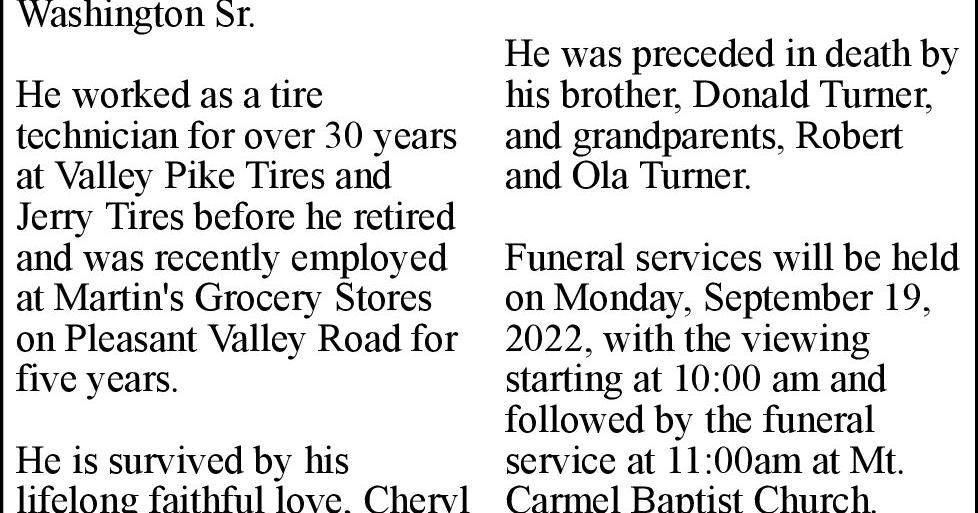 Paul Stephenson Turner | Obituaries | winchesterstar.com