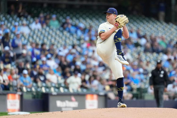 Kyle Harrison strikes out 12, Jake Bauers homers as surging Brewers top ...