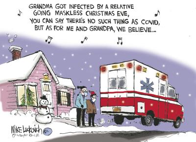 Cartoon: Keep Grandma safe this Christmas | Winchester Star ...