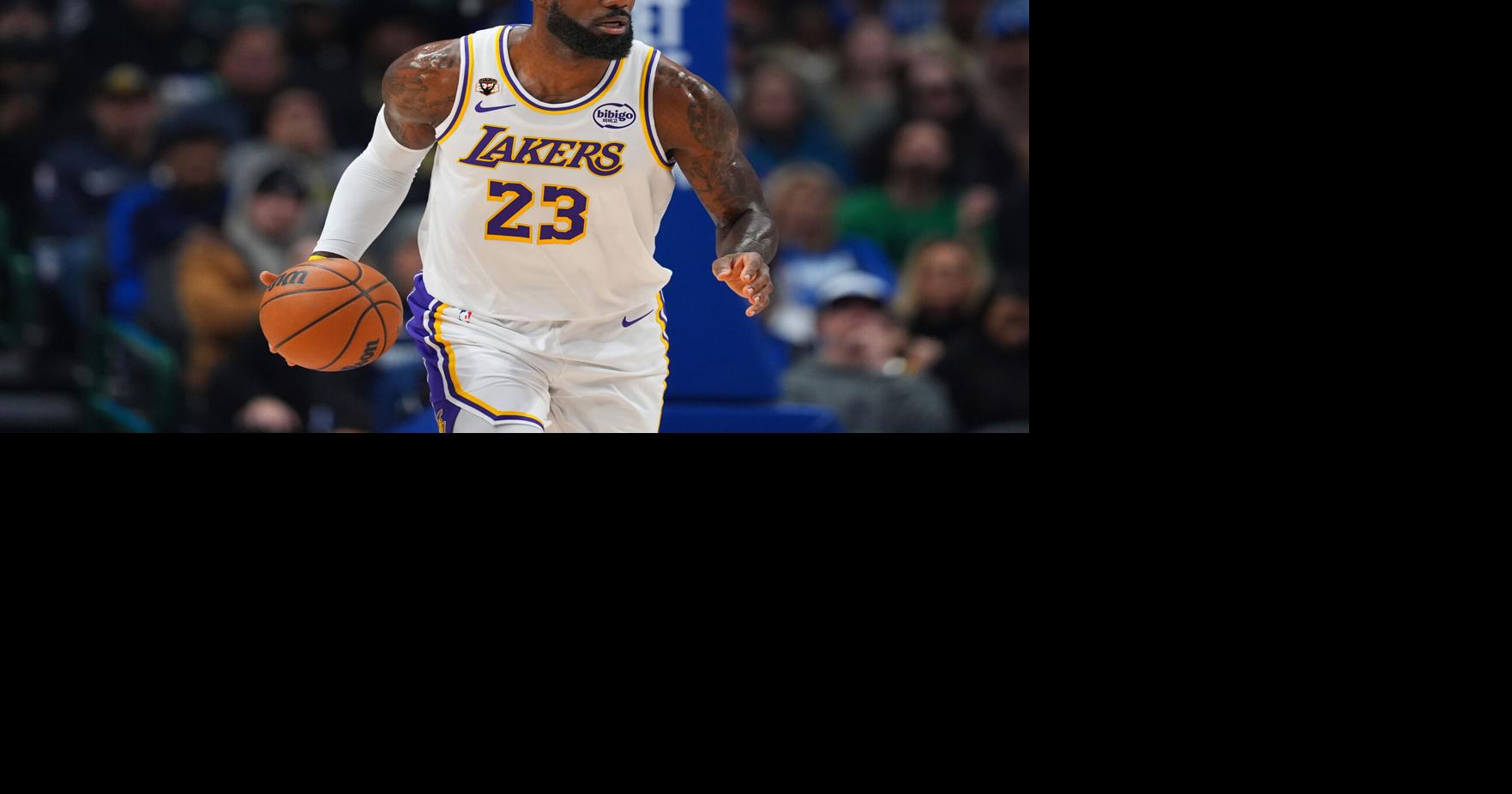 LeBron James tears up during tribute video of his 25 straight points ...