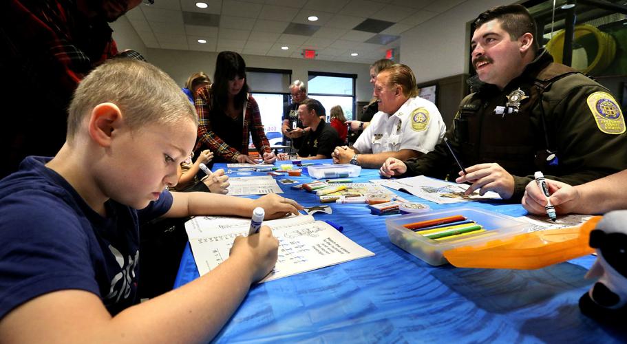 Coloring with a Cop makes a comeback | Winchester Star | winchesterstar.com
