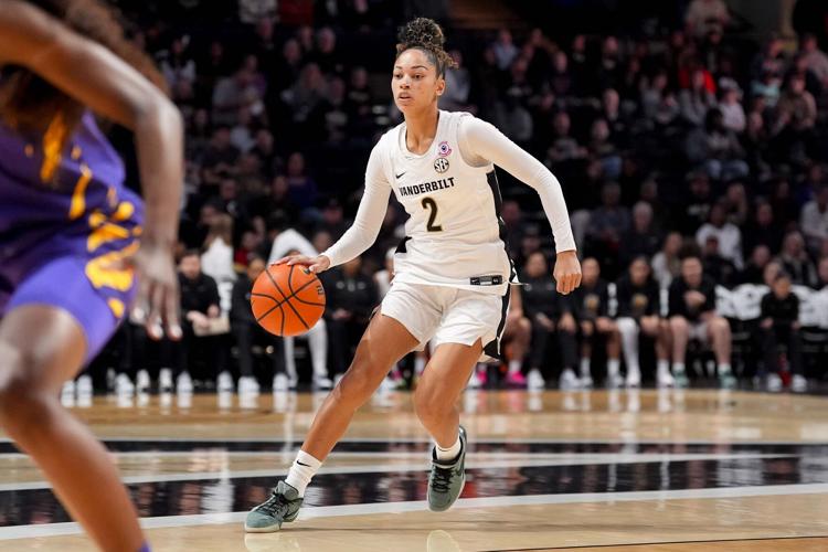 No. 12 Vanderbilt women remain undefeated knocking off No. 5 LSU 65-61 ...
