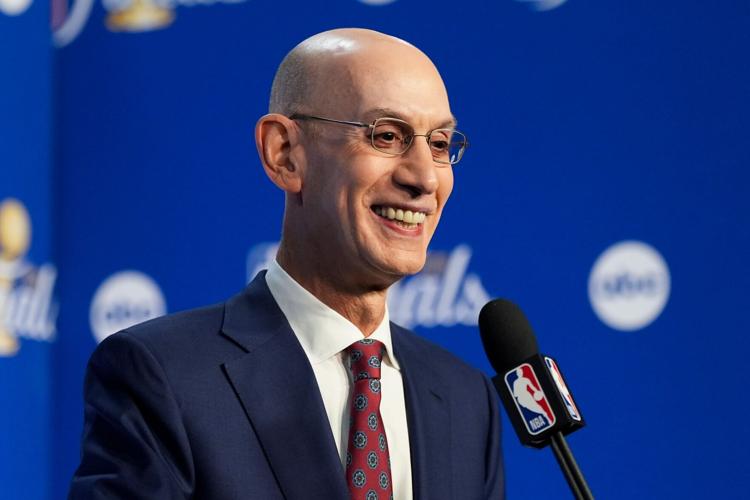 Amid talk of Trump attending NBA Finals game in New York, Silver says ...