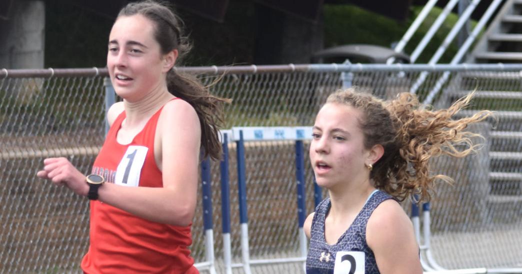 Konyar edges Ahrens in 3,200-meter girls' track battle | Winchester ...