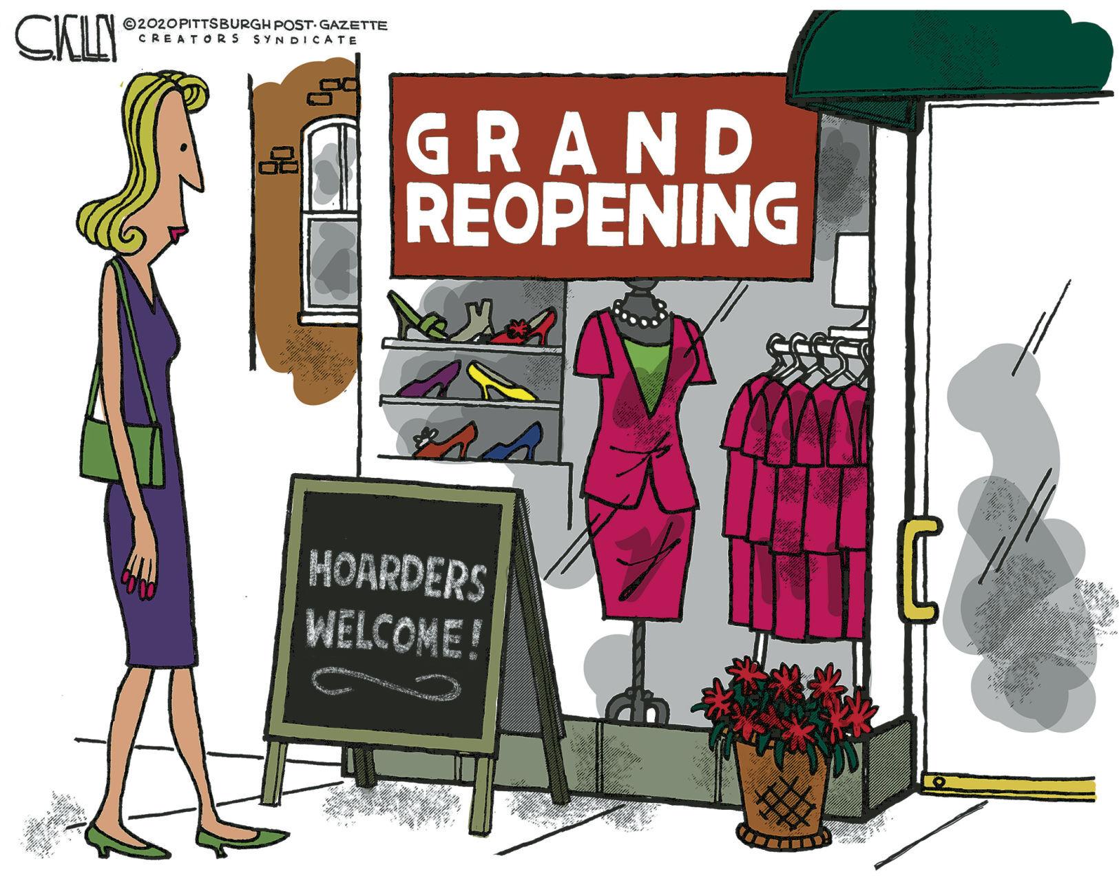 Cartoon: Hoarders welcome | Winchester Star | winchesterstar.com