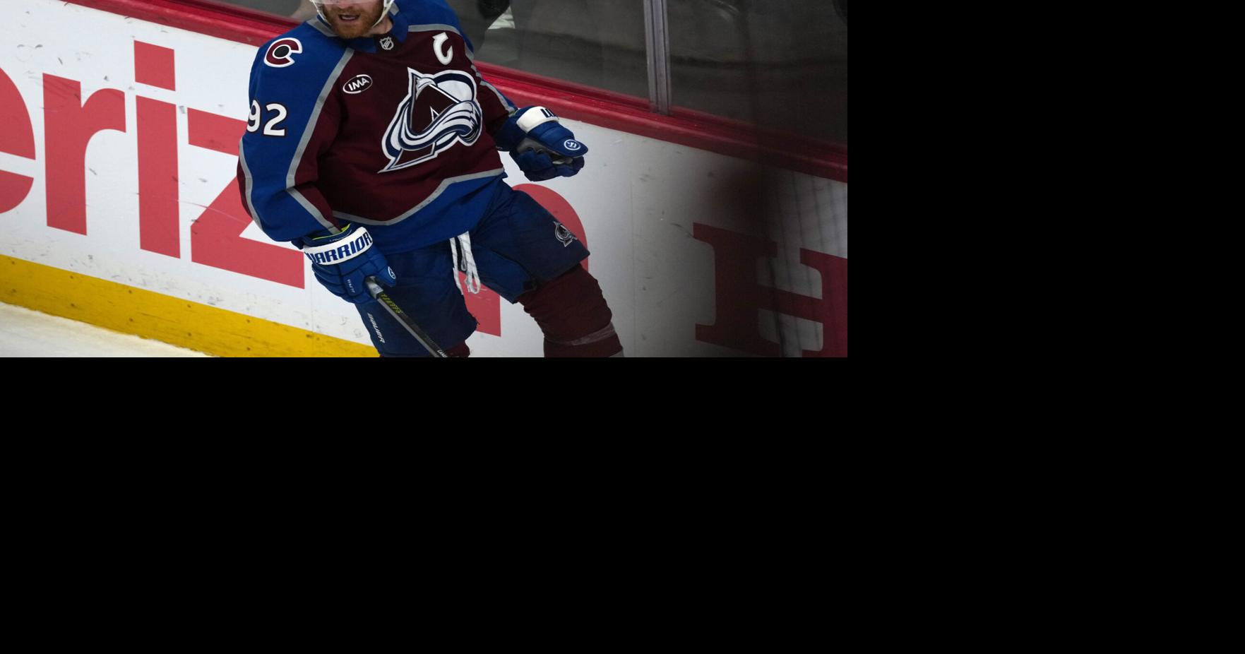 Gabriel Landeskog uses in-skate sensors, AI-driven movement platform to ...