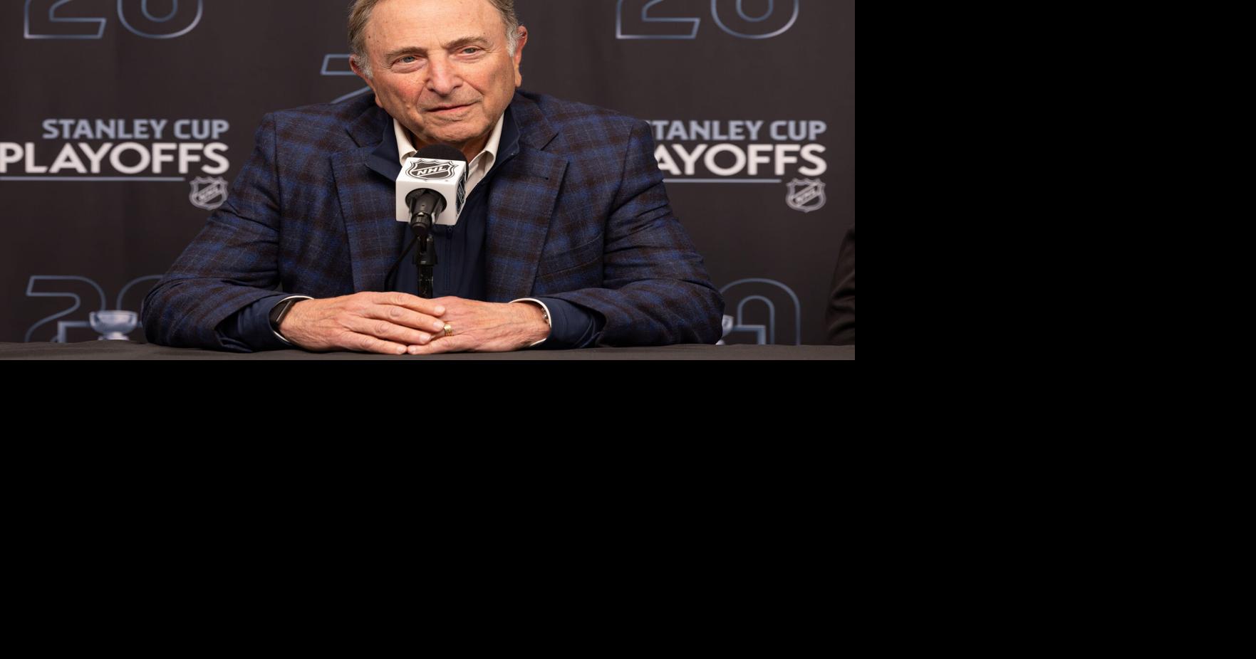 NHL Commissioner Gary Bettman says on his 74th birthday retiring is not ...