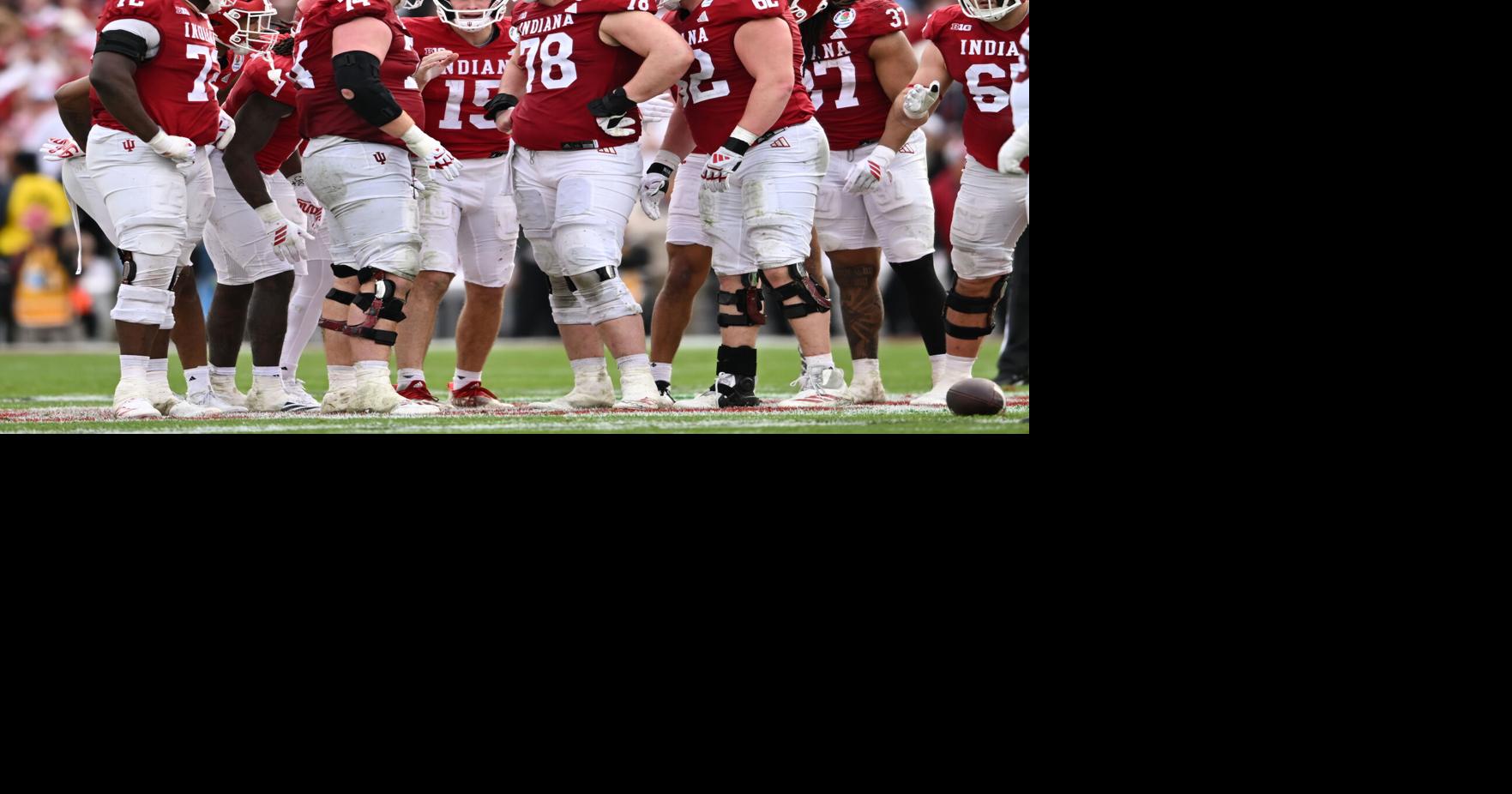 Indiana hopes to lean again on its offensive line against fierce Miami ...