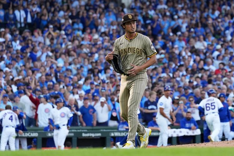 Darvish exits early, bats go quiet as Padres get bounced from playoffs ...
