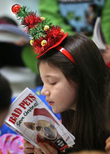 Armel students surprised with blizzard of books | Winchester Star ...