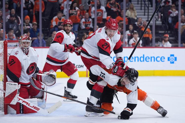 The Carolina Hurricanes are rolling in the NHL playoffs. Next is ...