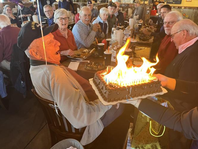 WWII vet Butler celebrates 101st birthday with friends, family ...