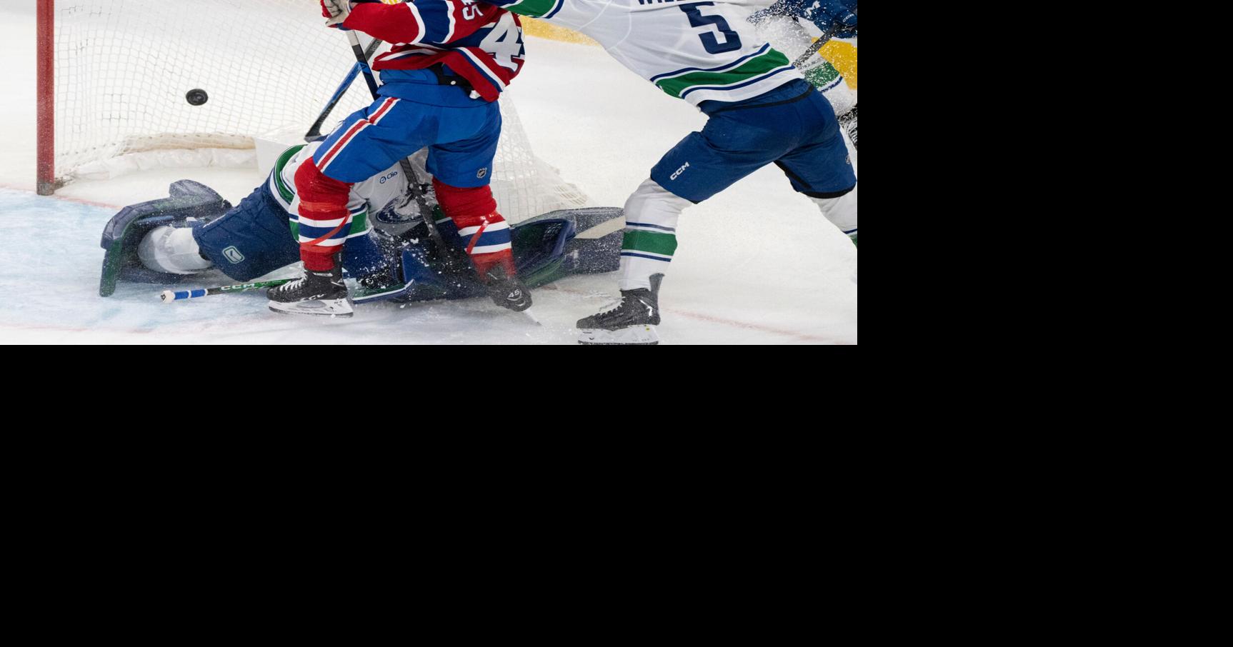 Canadiens defeat Canucks 6-3 with 3-goal outburst in third period ...