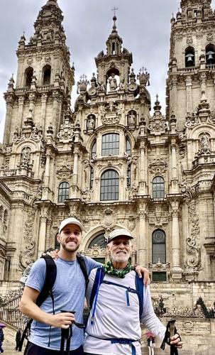 Father, son conquer Europe's Camino Portuguese pilgrimage | Winchester ...