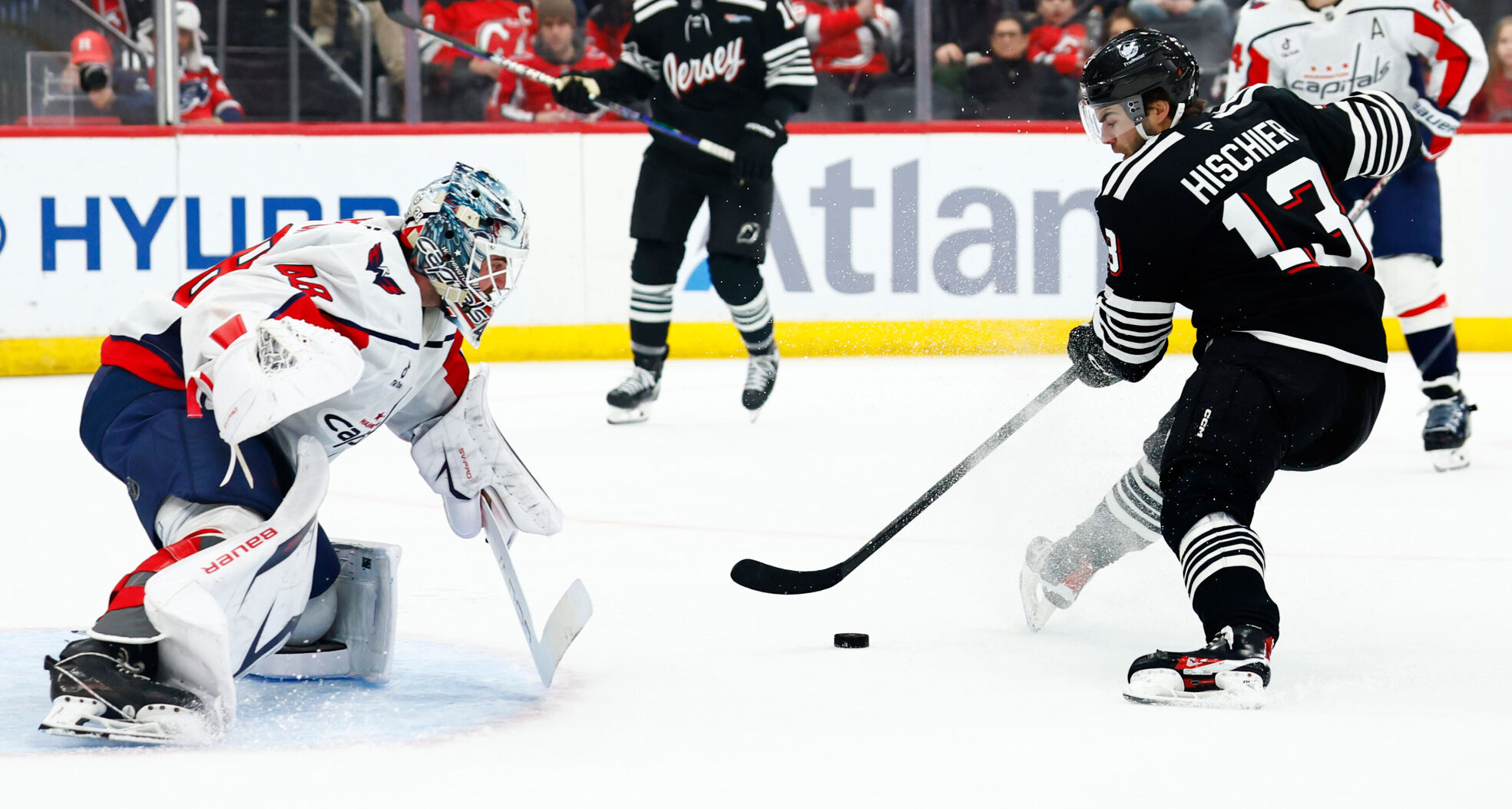 Hischier scores 2nd goal of game in OT to lift Devils past Kraken, 3-2 ...