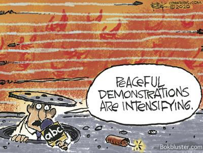 Cartoon: Reporting live... | Winchester Star | winchesterstar.com