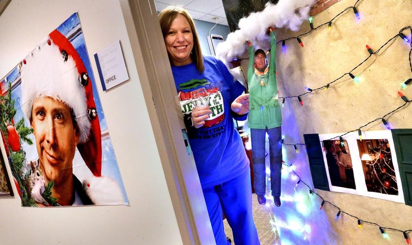 Roll 'em: Office holiday decorating contest goes to the movies ...