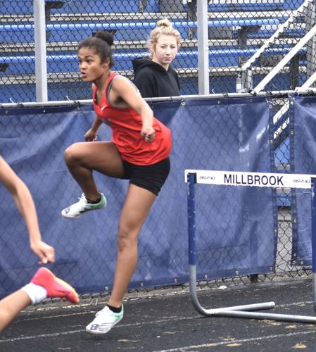 Millbrook's Arrington adds to arsenal, wins district long jump ...